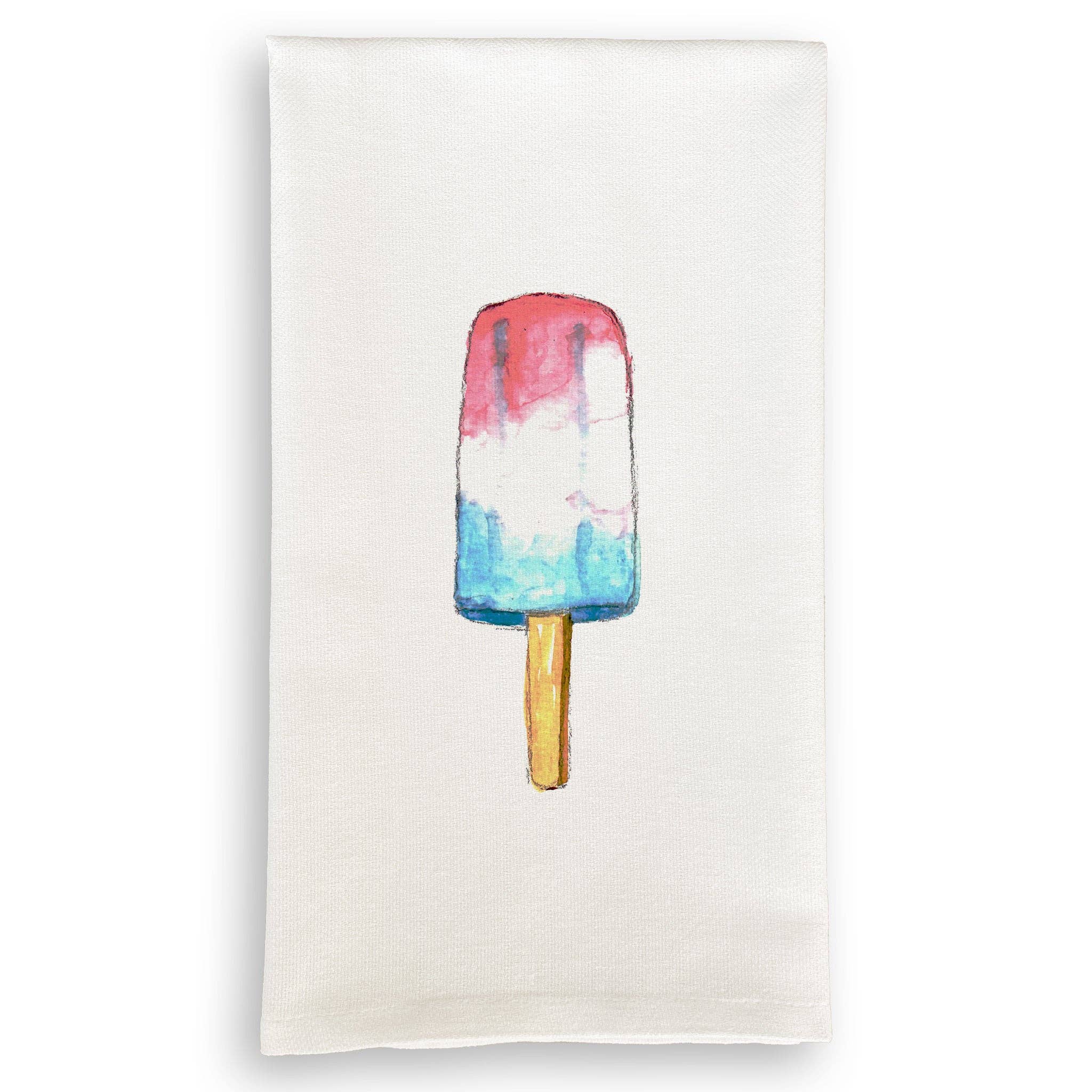 French Graffiti - Summer Popsicle Dishtowel | BeeKind Syracuse